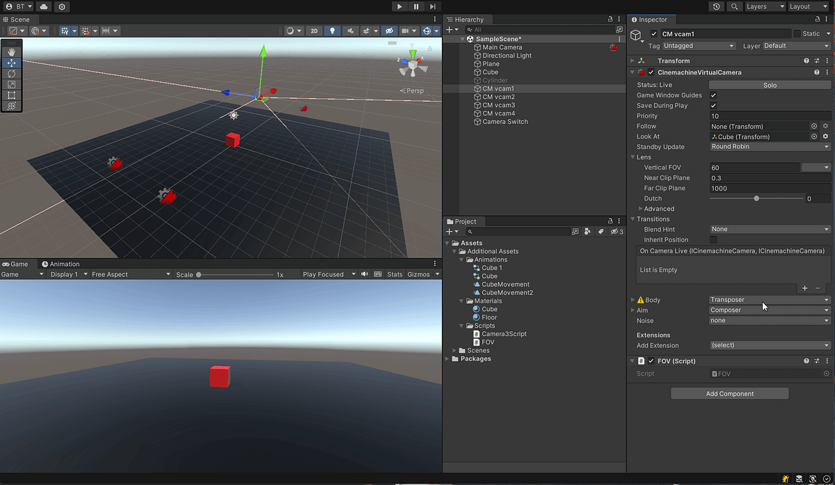 How to Make a Interactive Camera using Cinemachine and C# | by Bryson ...