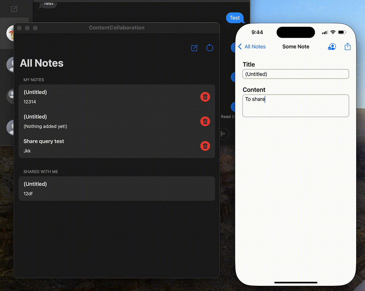 SwiftUI: A Simple Simultaneous Content Collaboration App with iCloud | by Itsuki | Level Up Coding