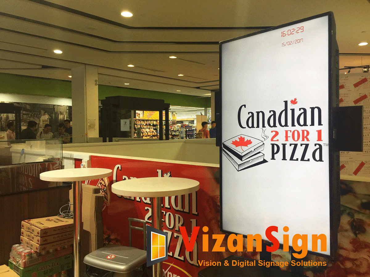 Best Digital Signage - VizanSign Digital Signage - Medium