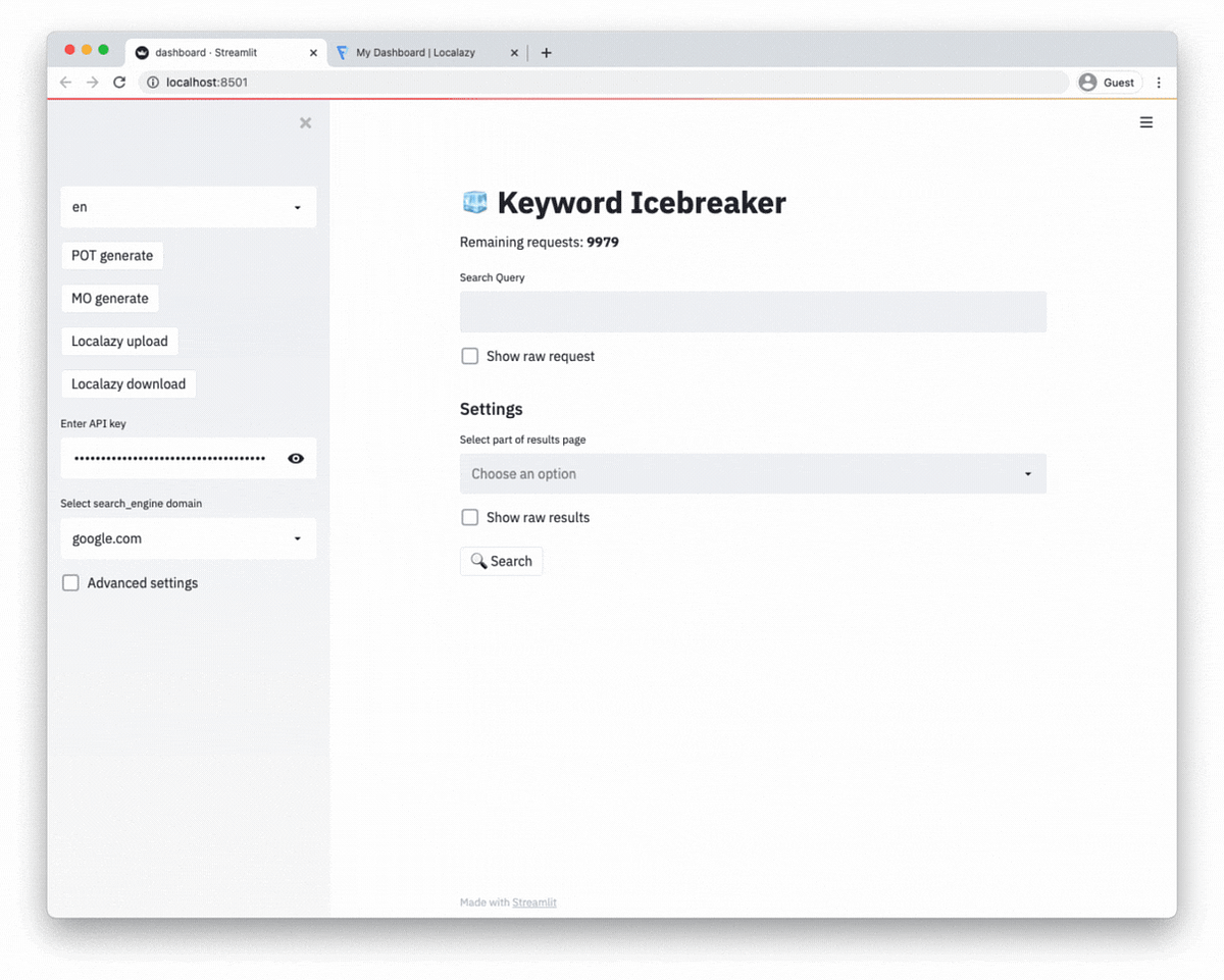 How to build a multi-language dashboard with Streamlit | Dev Genius