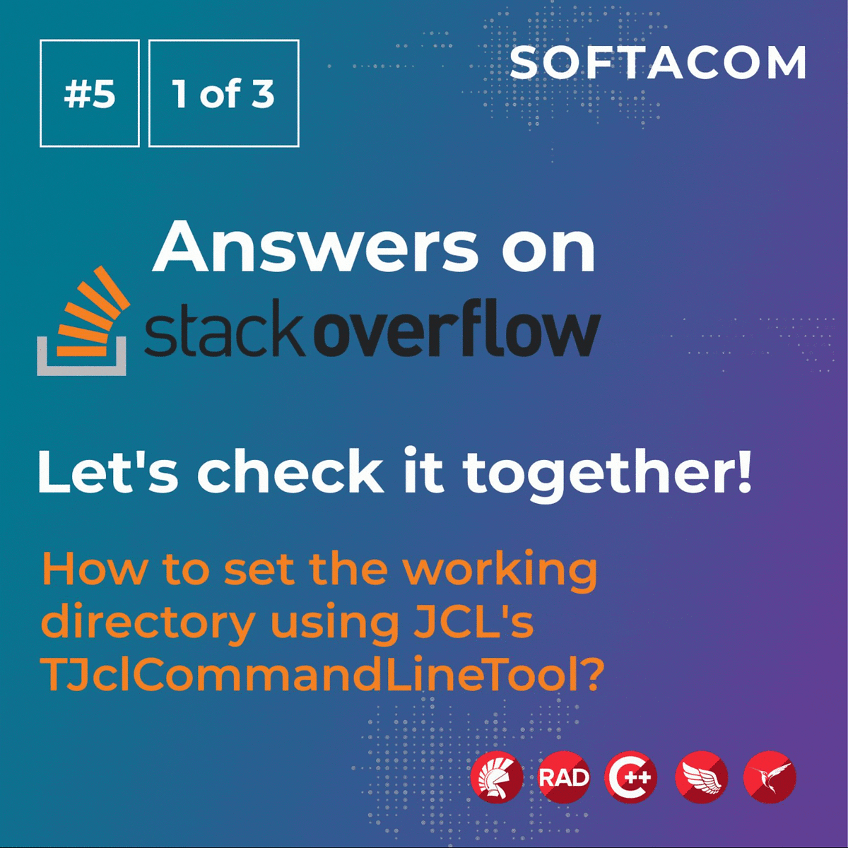 StackOverflow — How to set the working directory using JCL’s ...