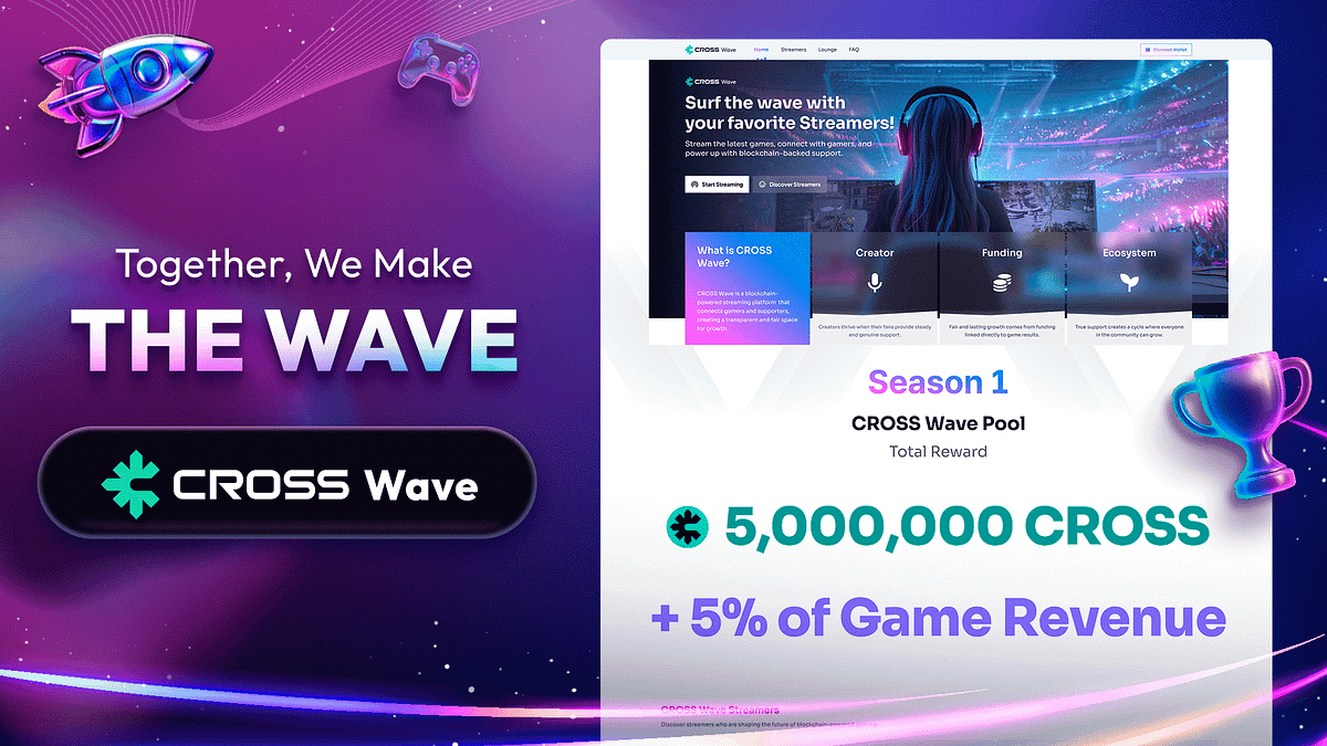 NEXUS Unveils CROSS Wave: Community-Rewarded Streaming | by NEXUS ...
