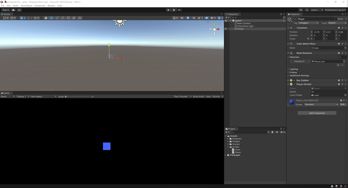 Simple Player Movement. Learning object movement is essential… | by ...
