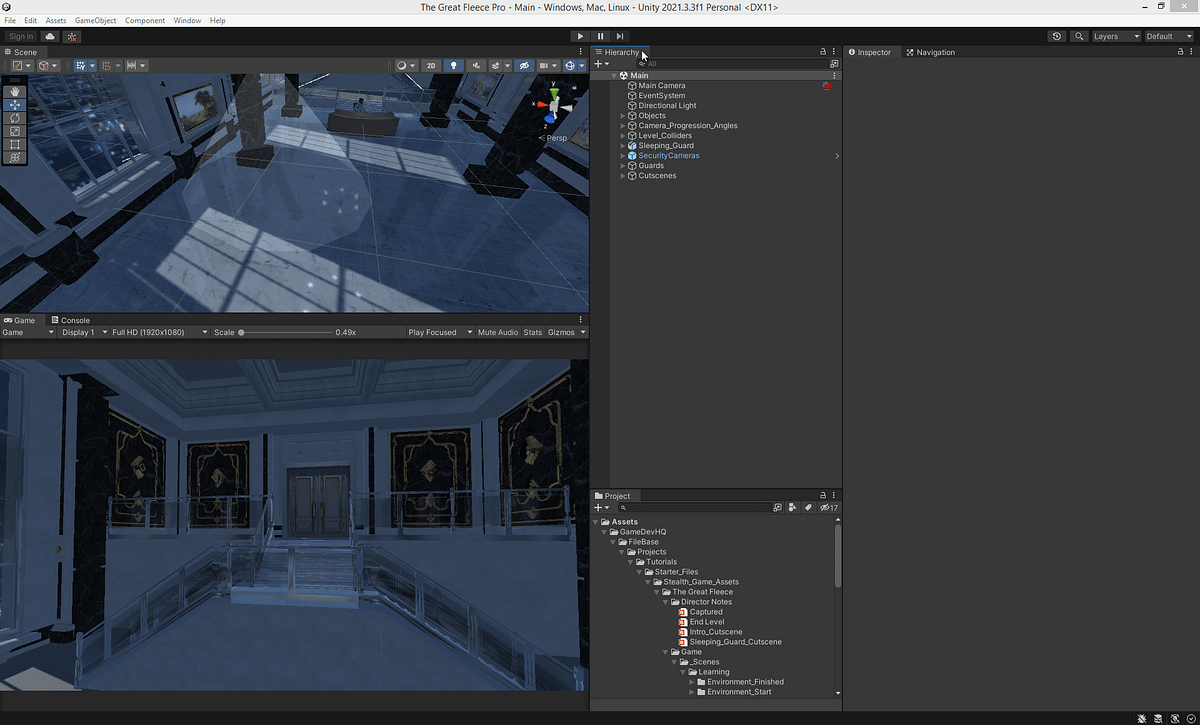 Learn to make cutscenes in unity3d by building a stealth Game. - Suleiman Abdullah - Medium