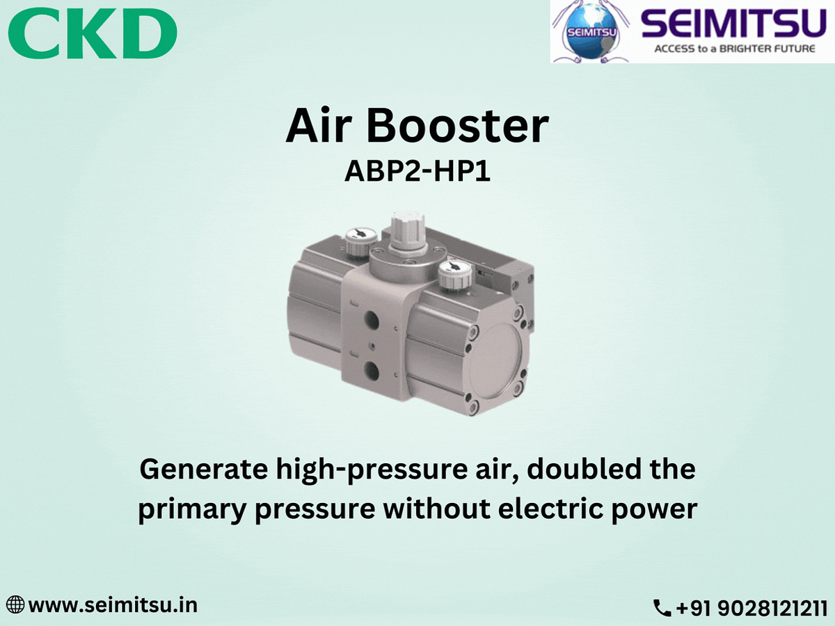 CKD Air Booster | SEIMITSU - SEIMITSU Factory Automation Pvt. Ltd ...