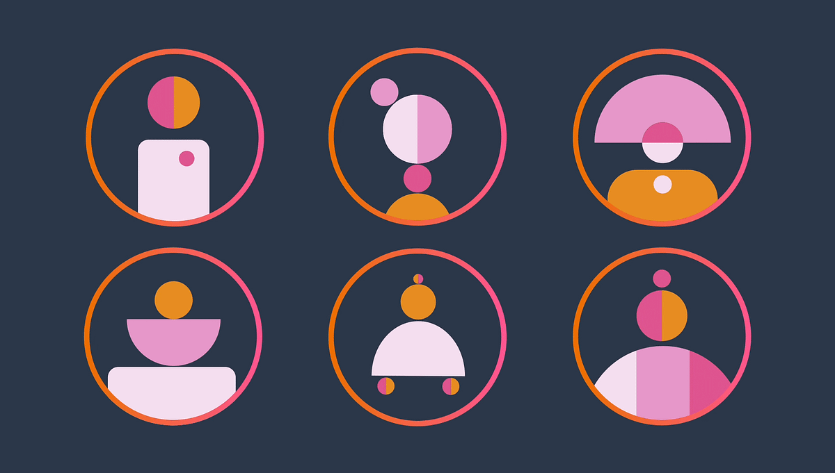 How we created abstract and inclusive avatars for a payments app | by ...