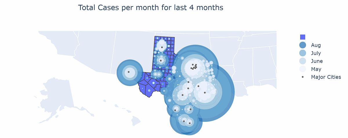 How to: Build an Immersive Geo Bubble Map with Plotly | by Truett Bloxsom | TDS Archive | Medium