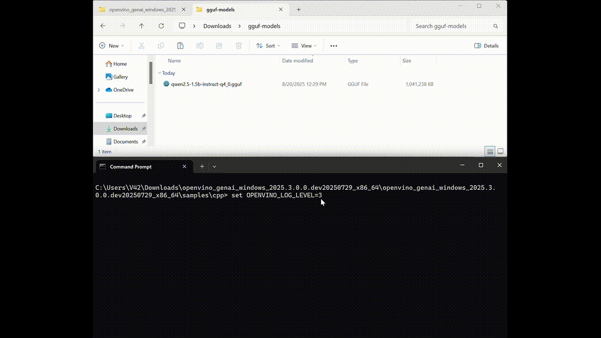Load, Run, and Accelerate: OpenVINO™ GenAI Introduces Direct GGUF ...