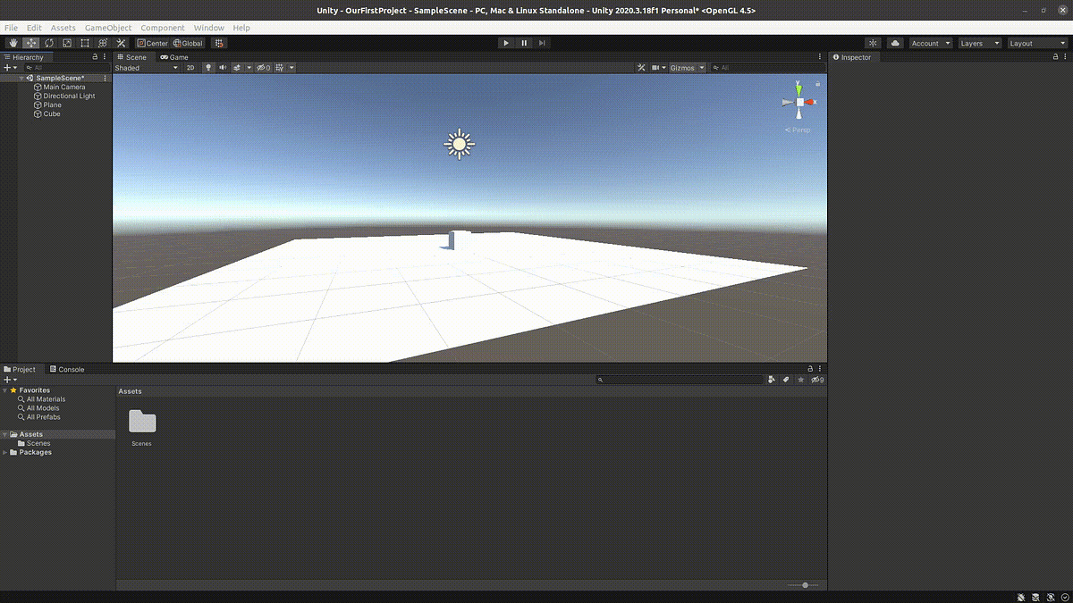 Reinforcement learning with Unity Part 3.2 — Making a cube and moving ...