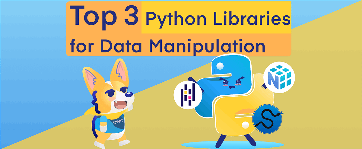 Top 3 Python Libraries for Data Manipulations? | by Code with Corgis ...