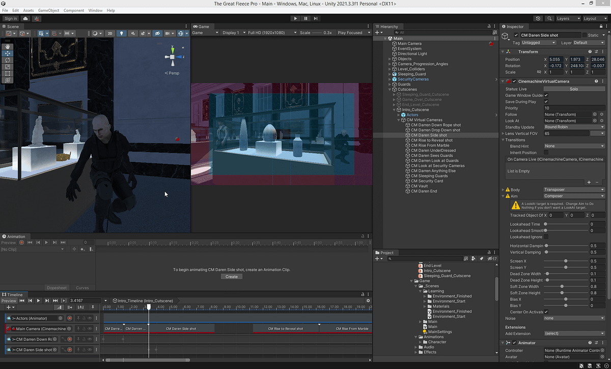 Learn to make cutscenes in unity3d by building a stealth Game. | by Suleiman Abdullah | Medium