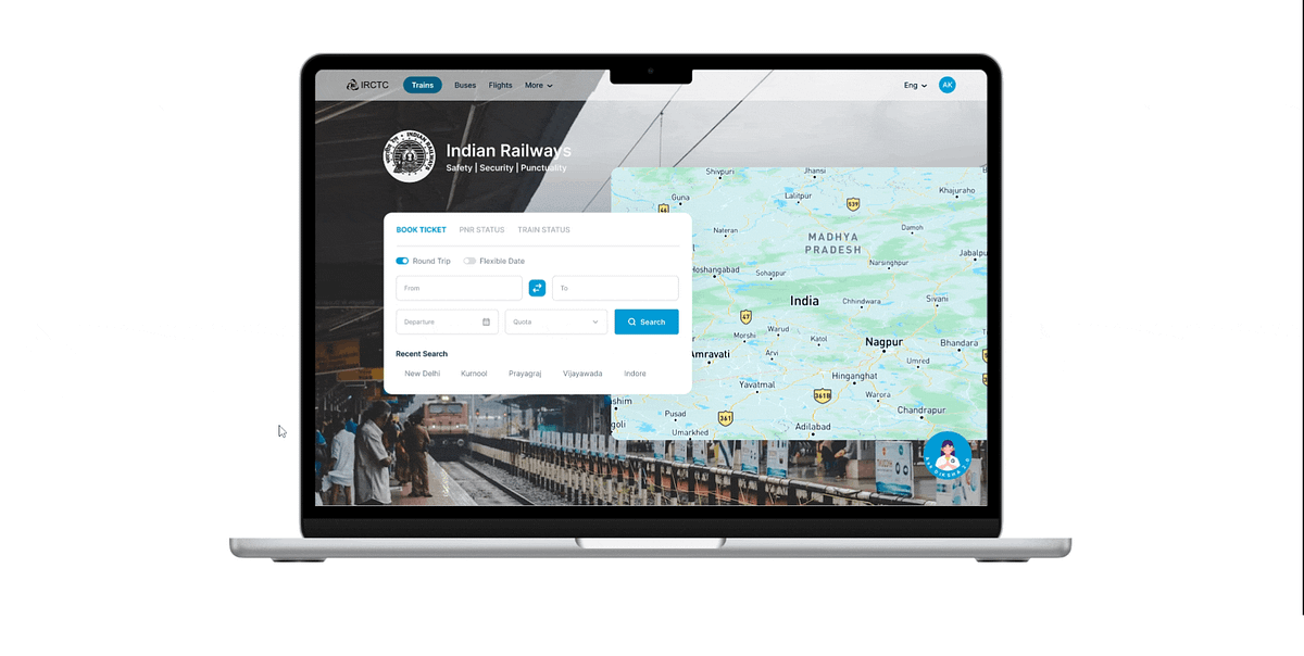 IRCTC — Website Redesign. The Indian Railway Catering and Tourism… | by ...