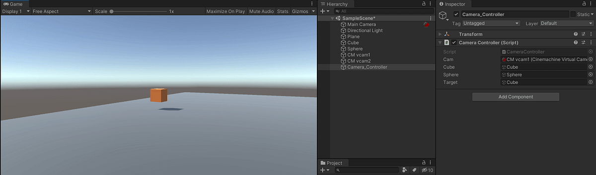 How to Make a Interactive Camera using Cinemachine and C# | by addam ...