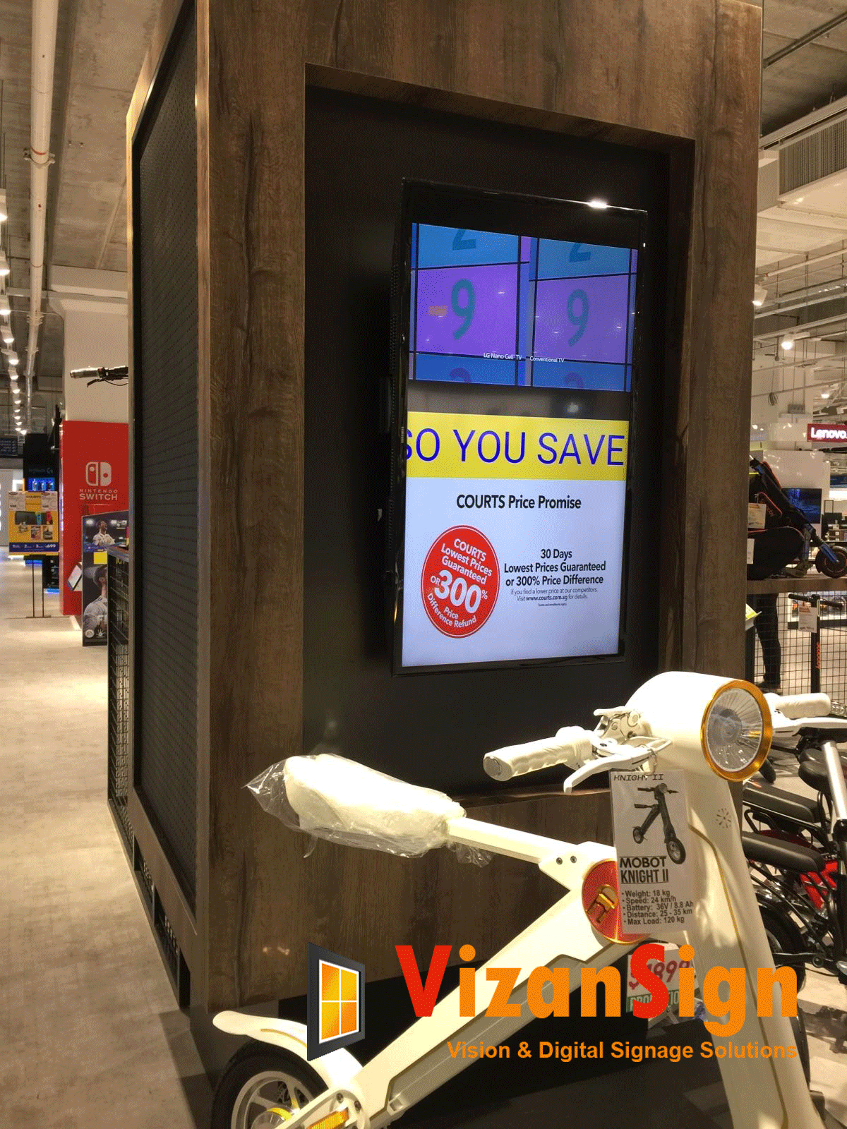 Cloud Digital Signage System - VizanSign Digital Signage - Medium
