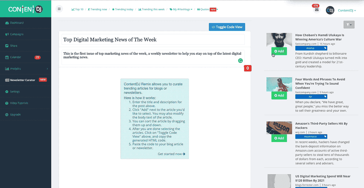 The Easiest Way to Curate Email Newsletters | by Jerry Tian | Medium