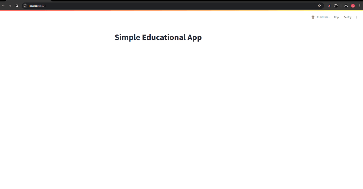 Let’s Build A Simple Educational App Using Agentic RAG, All Local | by Aniket Hingane | AI Advances