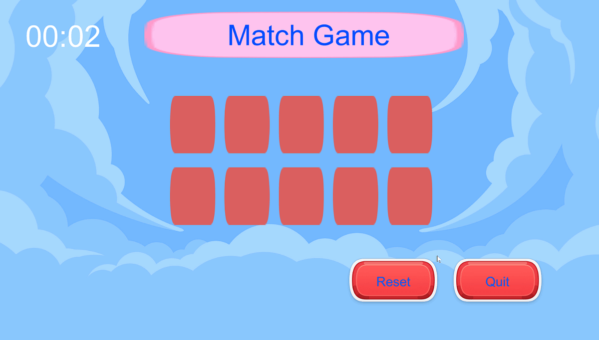 Pair Match Game in Unity. objective: create a fully functional… | by Chad Gutterman | Medium