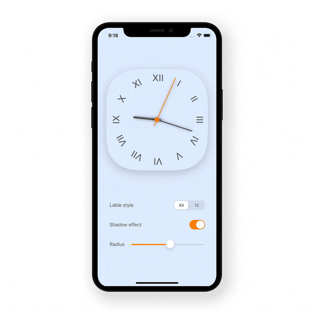 #10 客製化你的時鐘. 這次主要想透過segment controller、slider bar… | by Kyle X Swift | 彼得潘的 Swift iOS App 開發教室 ...