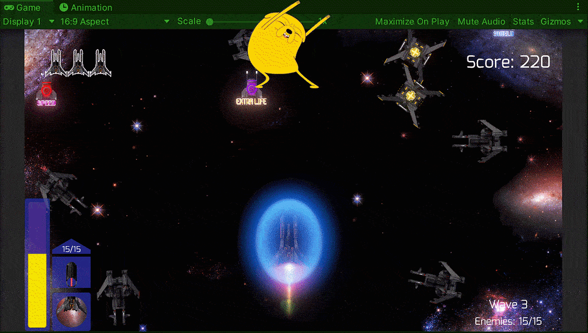Implementing space shooter game features - Laser beam enemy | by ...