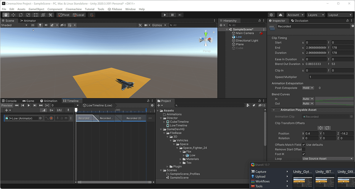 Make Spaceships Fly Using Timeline in Unity - Chad Gutterman - Medium