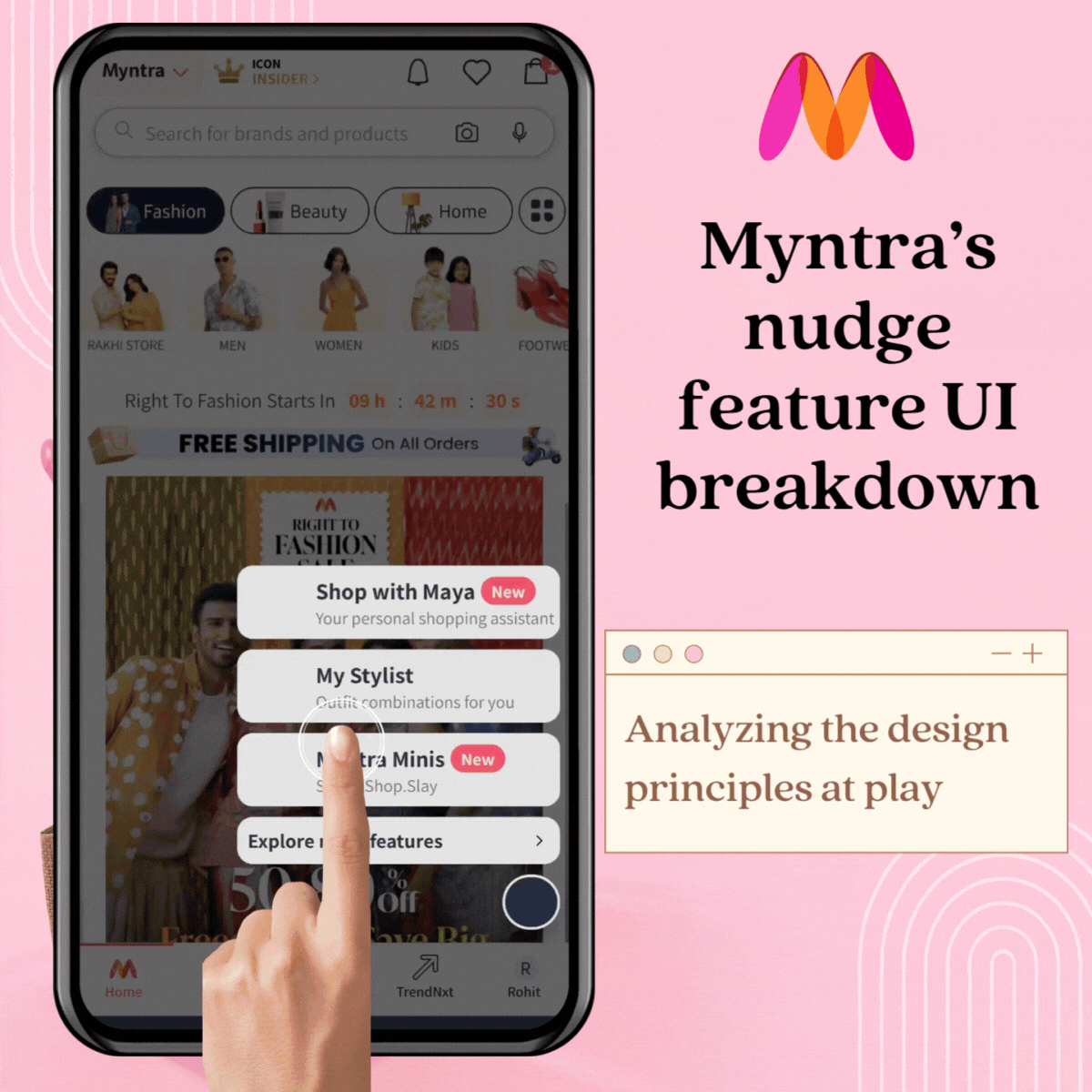 Learning UI Principles: A Case Study with Myntra’s Latest Features | by ...