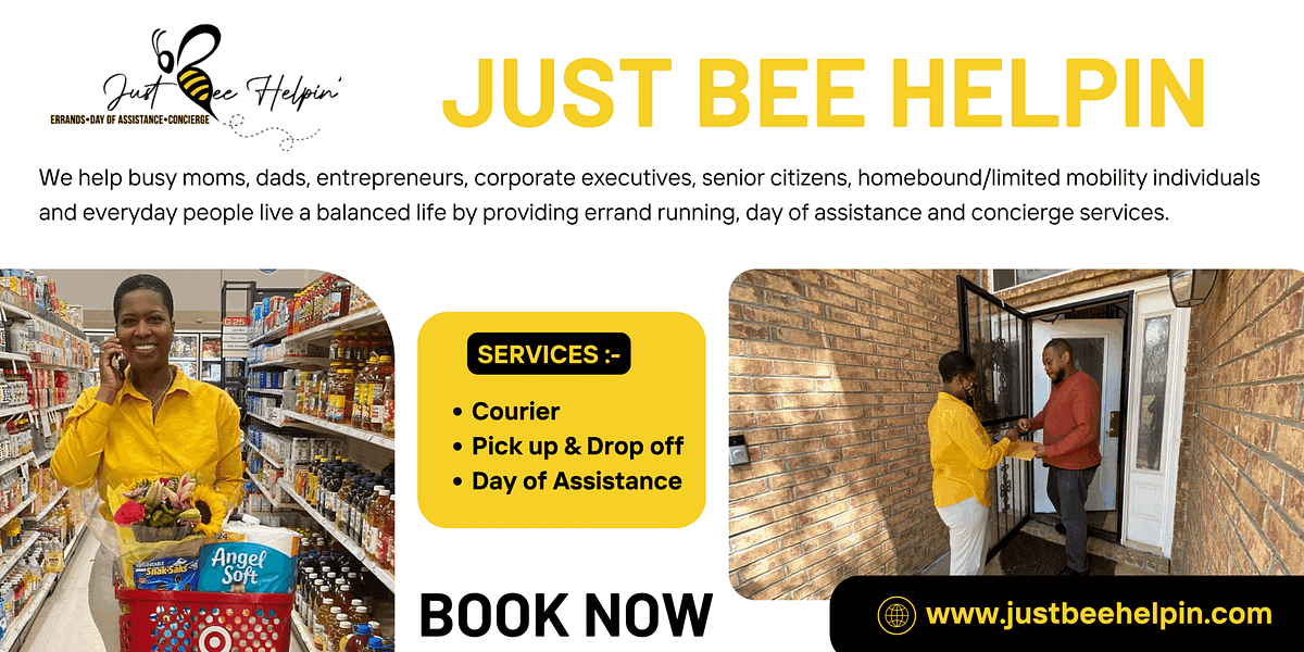 Same Day Errand Service Southaven, MS — Just Bee Helpin - Just Bee Helpin - Medium