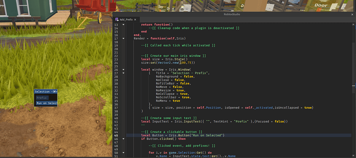 Using Iris to clean up my plugin workflow | by TylerAtStarboardGames ...