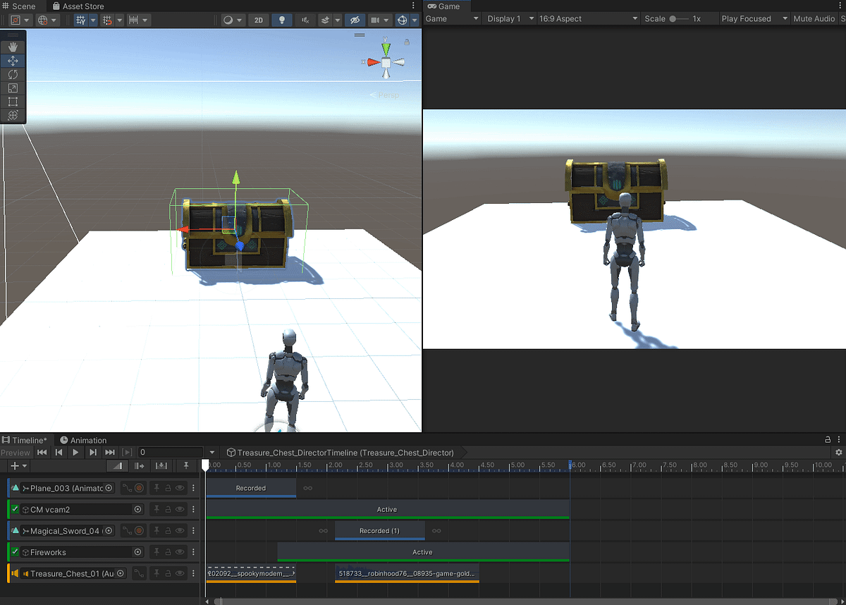 Unity’s Timeline: “Getting the Loot” Cutscene | by Marcus Cohee | Medium