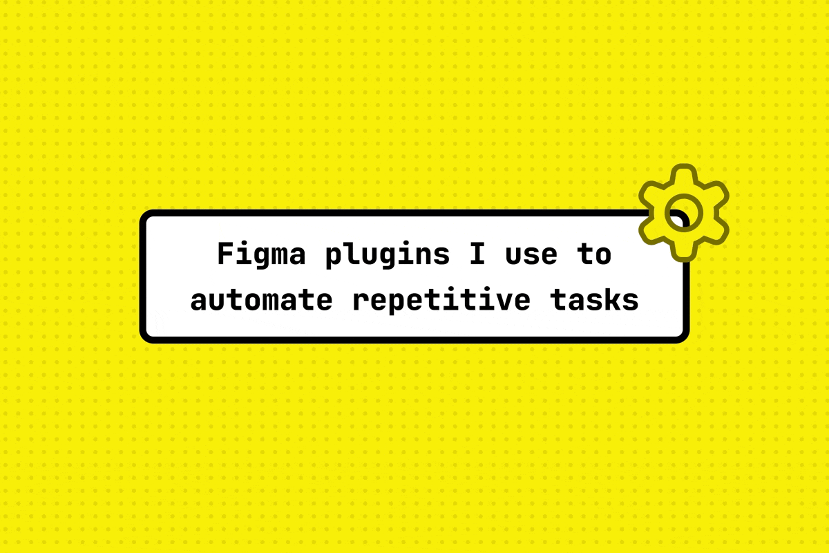 Figma plugins I use to automate repetitive tasks | by Godwin John ...