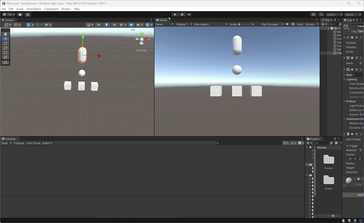Unity/C#: Raycast from Mouse Position | by Thomas Mauro | Medium