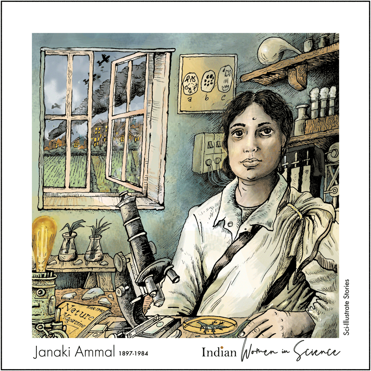 Janaki Ammal. An Indian botanist who made significant… | by Sci ...