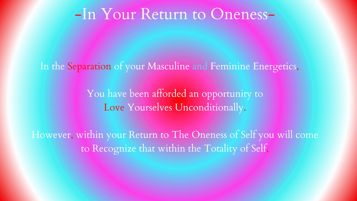 “Awakening To The Oneness of Self” {Chapter #22} | by TT Andromeda-Love As One ️ | Return 2 ...
