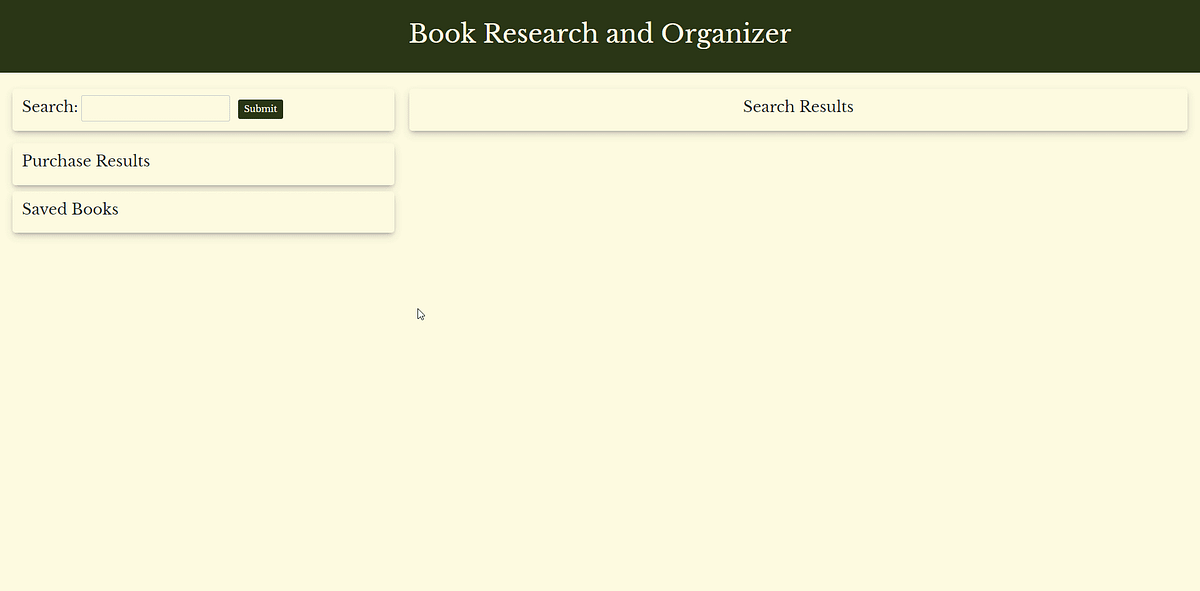 Book Research and Organizer. As part of my first project in the… | by ...