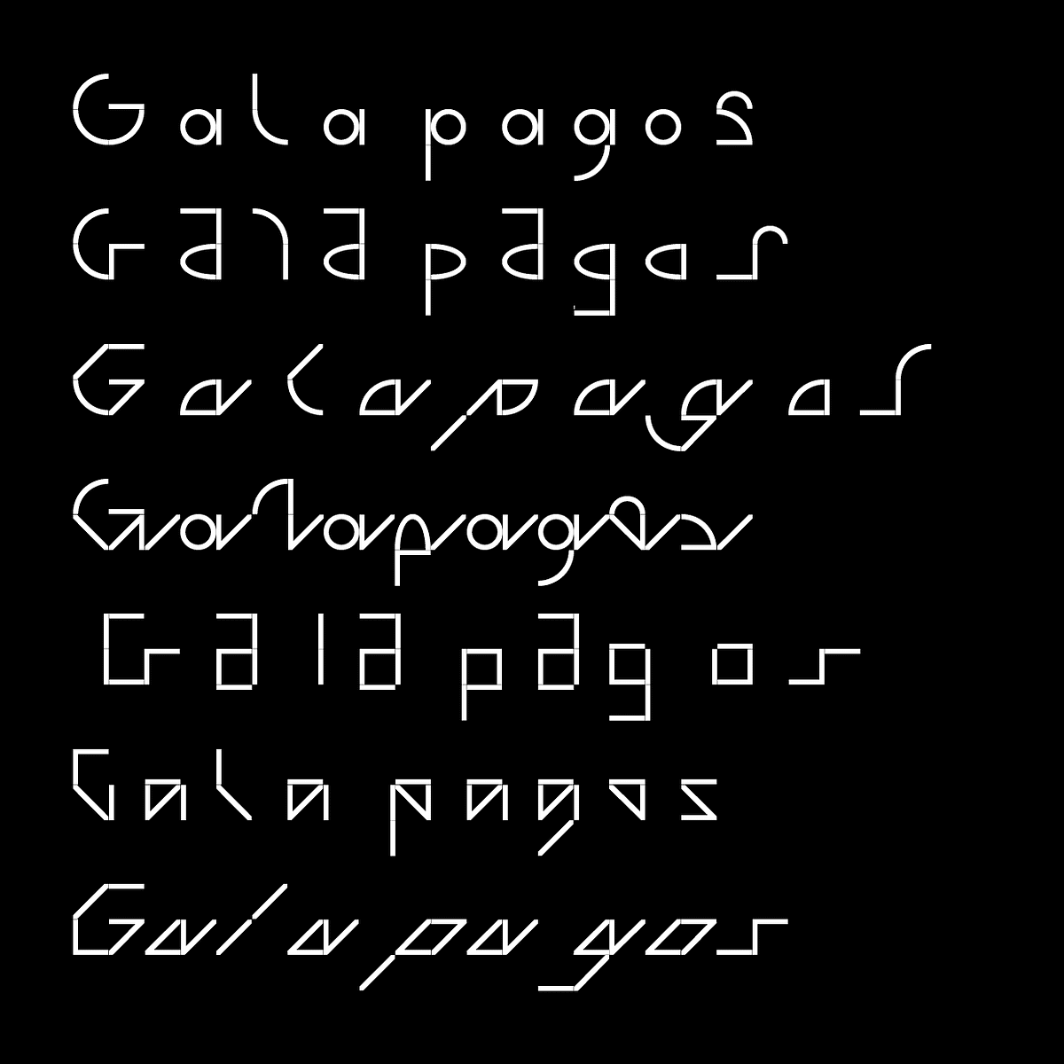 7 unusual fonts created in 2017. Some of the fonts listed below explore ...