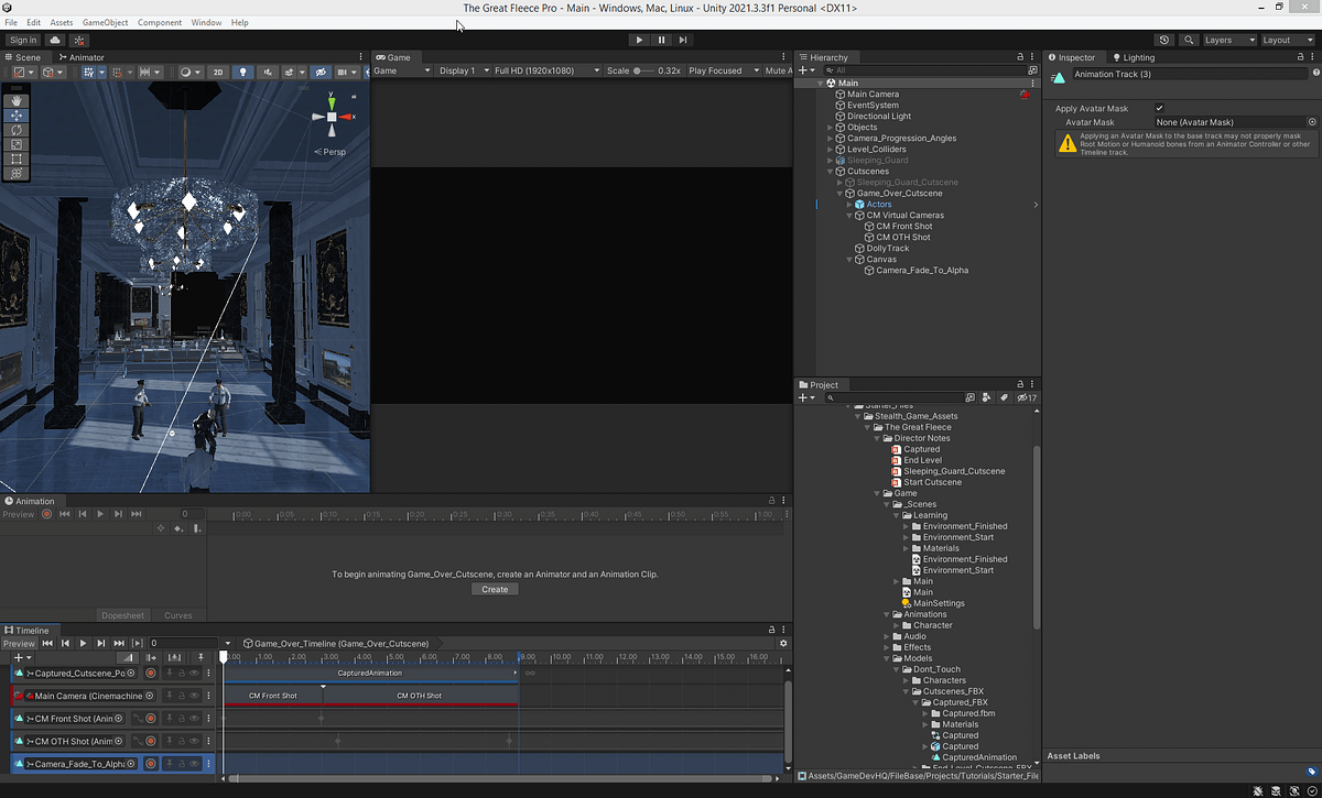Learn to make cutscenes in unity3d by building a stealth Game. | by Suleiman Abdullah | Medium