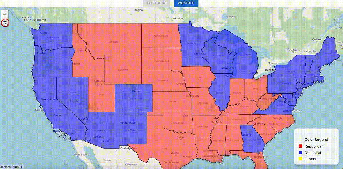 Build US Election Map in React with GeoJSON | by Vasanth Bharathi | Medium