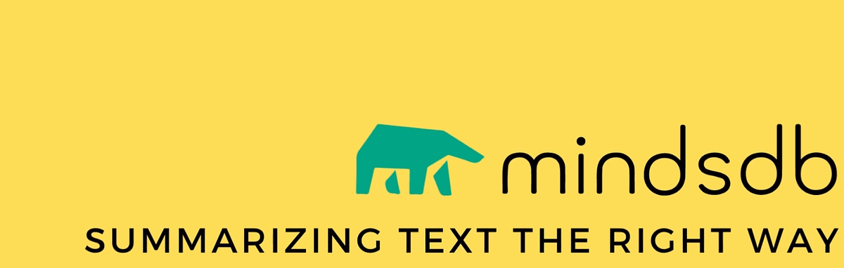 Summarizing Text Using In Database Nlp Through The Integration Of Hugging Face With Mindsdb By
