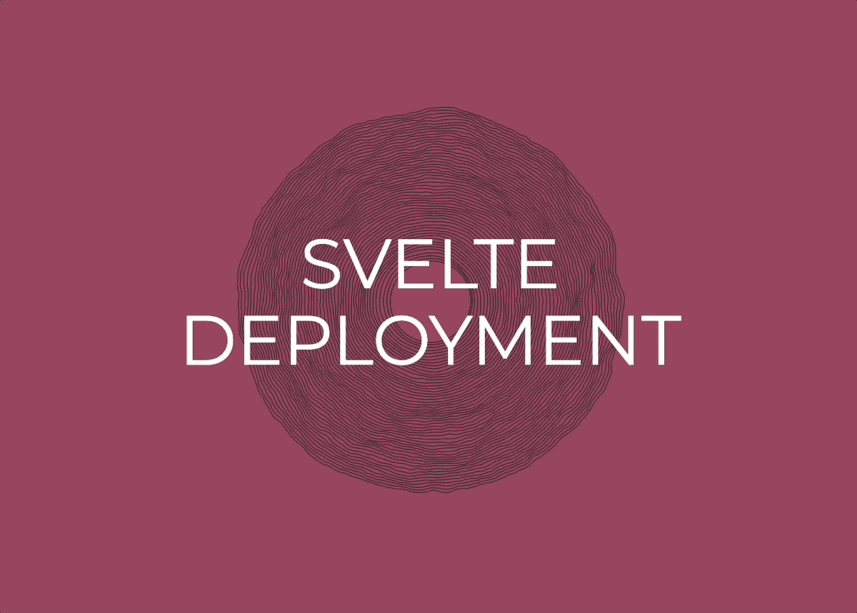 SvelteKit Easy Deployment with Vercel | by Shinichi Okada | mkdir ...