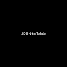 JSON to Table Converter – Medium