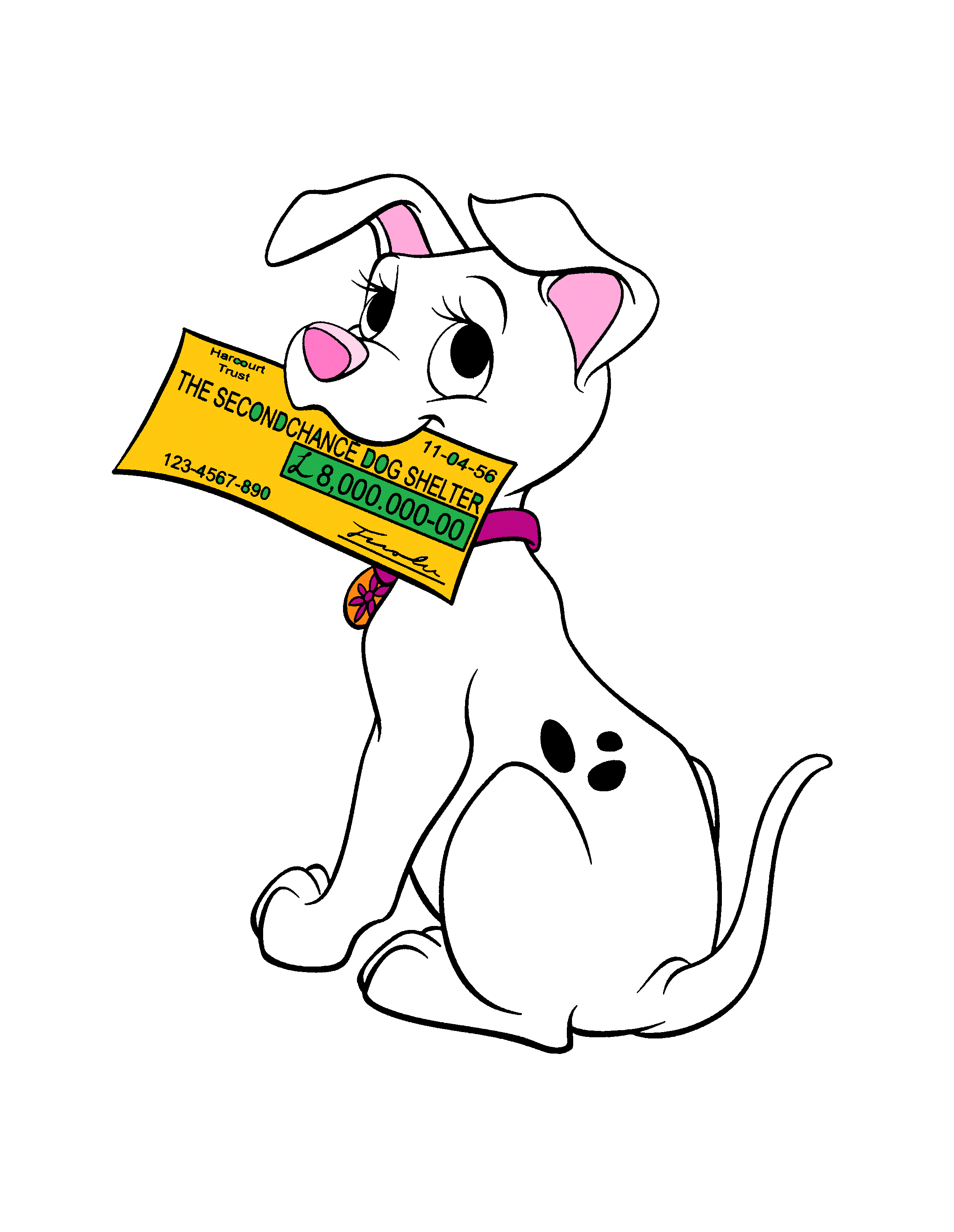 Oddball the Dalmatian