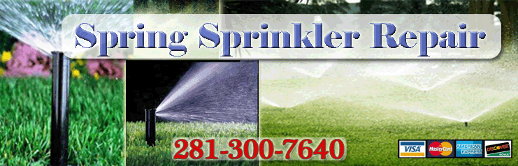 Spring Sprinkler Repair – Medium