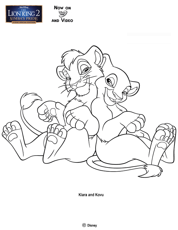 Kiara Coloring Pages