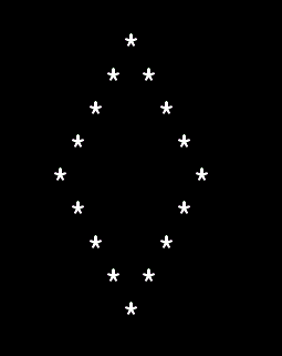 How to Make Hollow Diamond Pattern in JavaScript | JavaScript Problem Solving. - SazzadMahmud ...