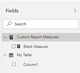 How-To: A Table for Custom Report Measures | by Nolock | Medium