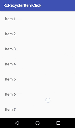 RecyclerView item click using RxJava2 | by Shivam Chopra | MindOrks | Medium
