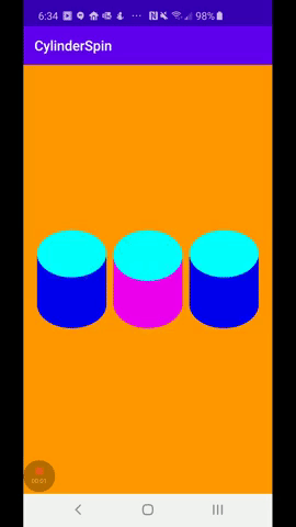 Fun with Math — Animated Spinning Cylinder in Kotlin using Trigonometry ...