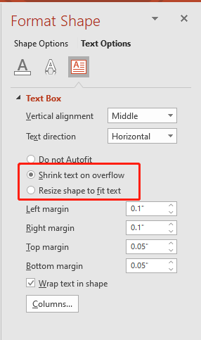 Java: Shrink Text to Fit in Shape or Resize Shape to Fit Text in PowerPoint | by Alice Yang | Medium