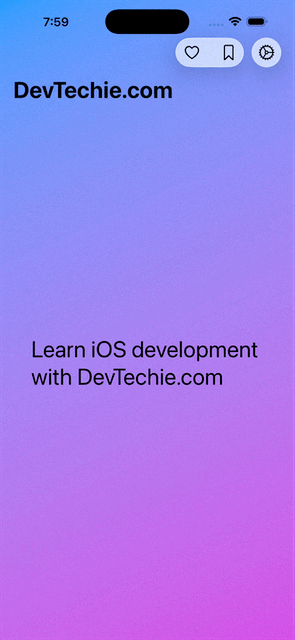 Customize Toolbar Layouts with ToolbarSpacer in iOS 26 | by DevTechie ...