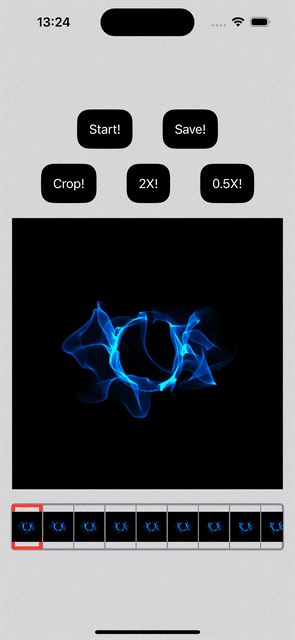 SwiftUI: Working with gif (Display Not Using Webview, Change Playback Speed, Edit, and Save ...
