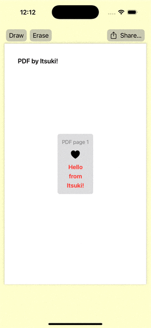 SwiftUI: Add/Erase Custom Drawing Annotations to/from PDF | by Itsuki | Level Up Coding